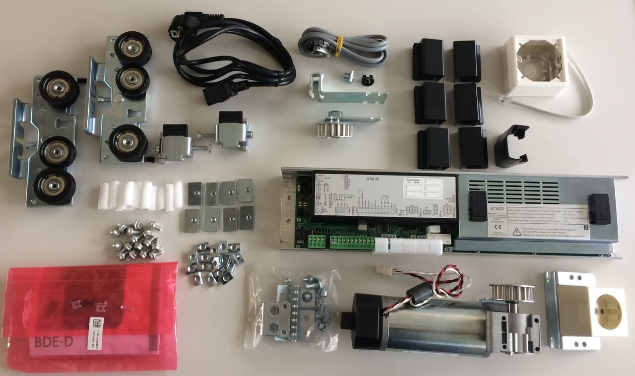 KIT record STA 20 compact without brake – record door operator for ...