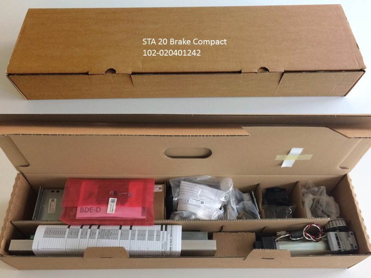 KIT record STA 20 compact with brake – record door operator for sliding ...