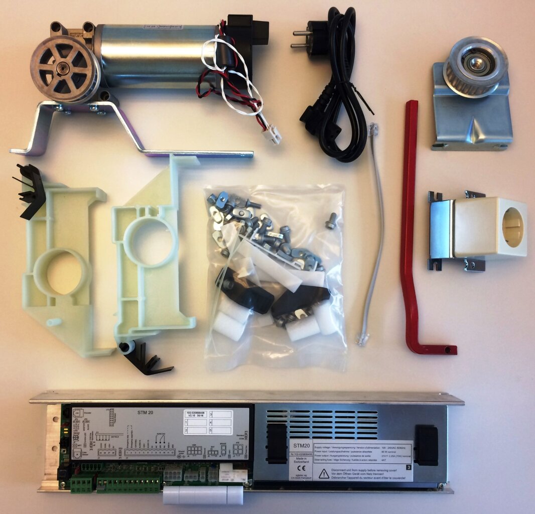 Set record 20-200 without brake – record door operator for heavy ...